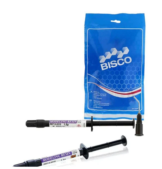 BISCO MODELING RESIN Light Cured Low Viscosity Micro Filled (2 x 1.5g ...