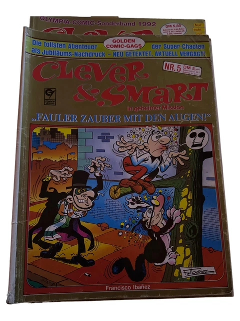 FAULER ZAUBER AUGEN Ibáñez Clever & Smart Comic Taschenbuch Deutsch ...
