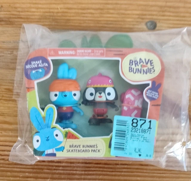 BUN BRAVE BUNNIES Figure 3 Pack Stück In Kartonage 41690 2022 Spin ...