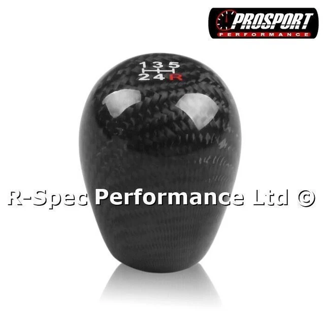 PROSPORT CARBON FIBRE 5 Speed Gear Knob MK6 Ford Fiesta 2.0 ST150 ST ...