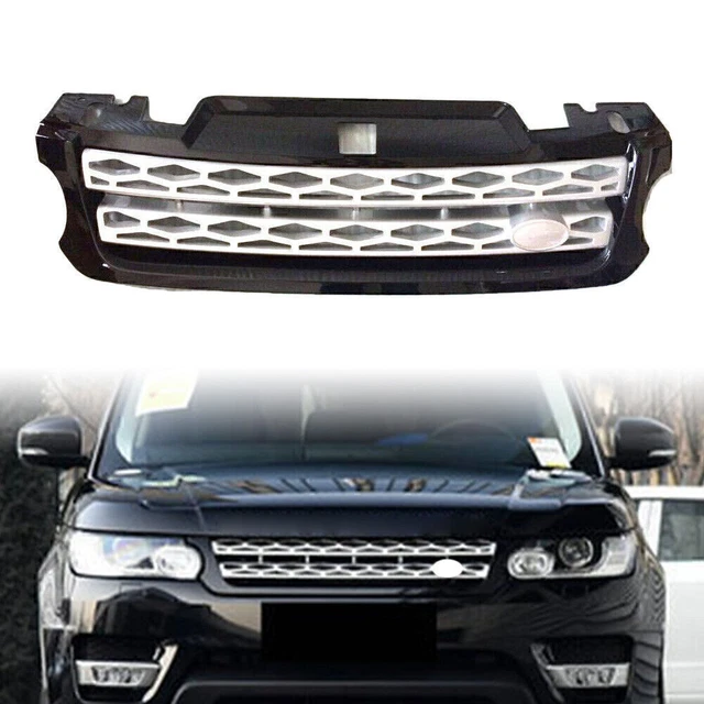 FRONT BUMPER UPPER Mesh Grille For Range Rover Sport 2014 - 2017 Black ...