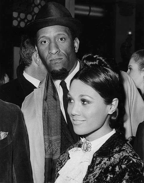 1966 AMERICAN JAZZ saxophonist Sonny Rollins and Edwina Carroll OLD ...