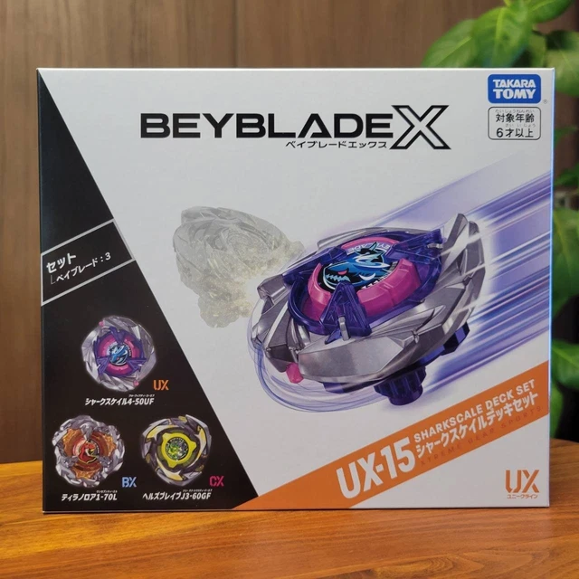 TAKARA TOMY BEYBLADE X Ux-15 Sharkscale Deck Set New In Stock £91.20 ...