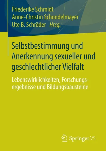 SELBSTBESTIMMUNG UND ANERKENNUNG sexueller und geschlechtlicher ...