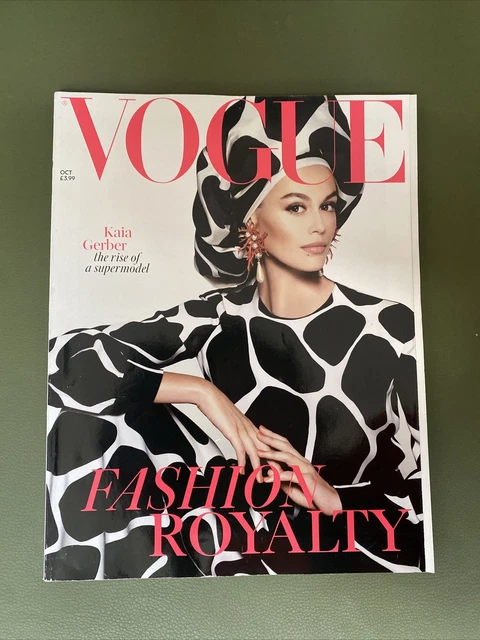 BRITISH VOGUE UK Magazine Kaia Gerber October 2019 NEW £5.00 - PicClick UK