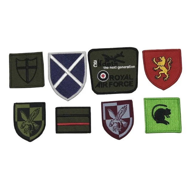 BRITISH ARMY ARM Cloth Badges/ Patches £2.99 - PicClick UK