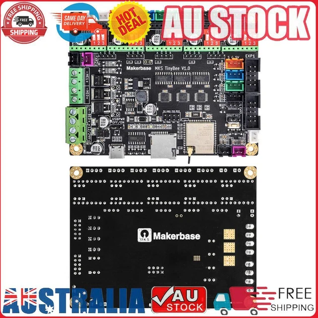 3D PRINTED MOTHERBOARD ESP32 MINI12864 TFT Screen MCU 240MHz Use for ...