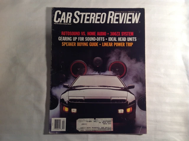 RARE EARLY JANUARY / February 1990 Car Stereo Review magazine Vol 3 ...