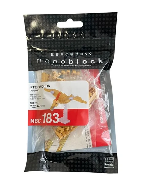 NANOBLOCK DINOSAURE PTÉRANODON NBC-183 Kawada 90 pièces EUR 8,44 - PicClick FR