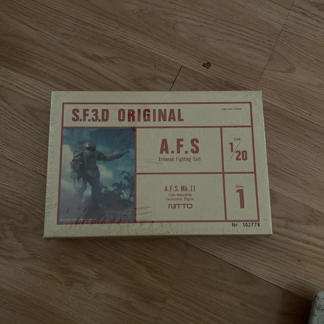 NITTO S.F.3.D ORIGINAL - 1/20 A.F.S Mk II Series I Model Kit $80.00 ...