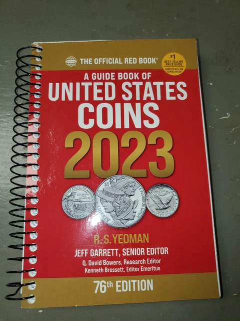 2023 THE OFFICIAL Red Book: A Guide Book of United States Coins 76th ...
