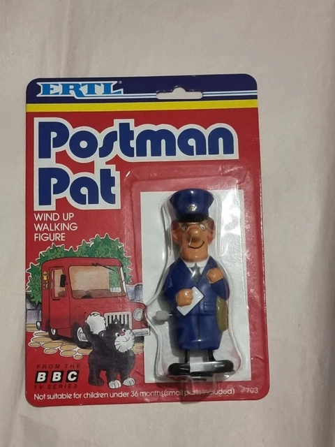 ERTL POSTMAN PAT Wind Up Walking Figure Sealed New 1984 £16.99 ...