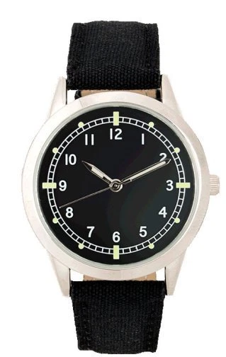 RAF PILOT WATCH 1950's Replica "EMMW15" Eagle Moss Military Royal Air ...
