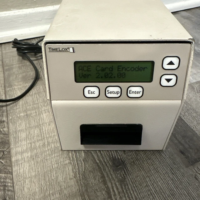 ENCODER VINGCARD - TimeLox ACE L - No Power cable - Version 2.02.00 $35 ...