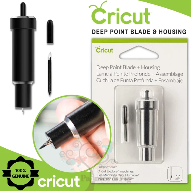 CRICUT DEEP POINT Blade & Housing, Cricut Maker & Explore & Extra ...