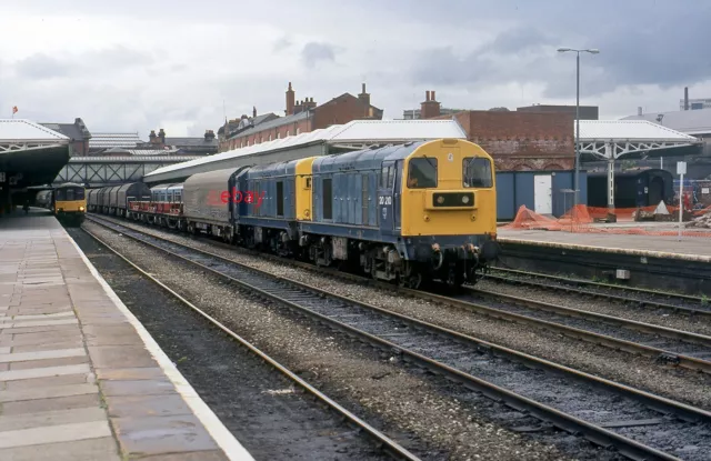 ORIGINAL 35MM SLIDE BR Class 20s nos. 20210/20169 at Nottingham +rights ...
