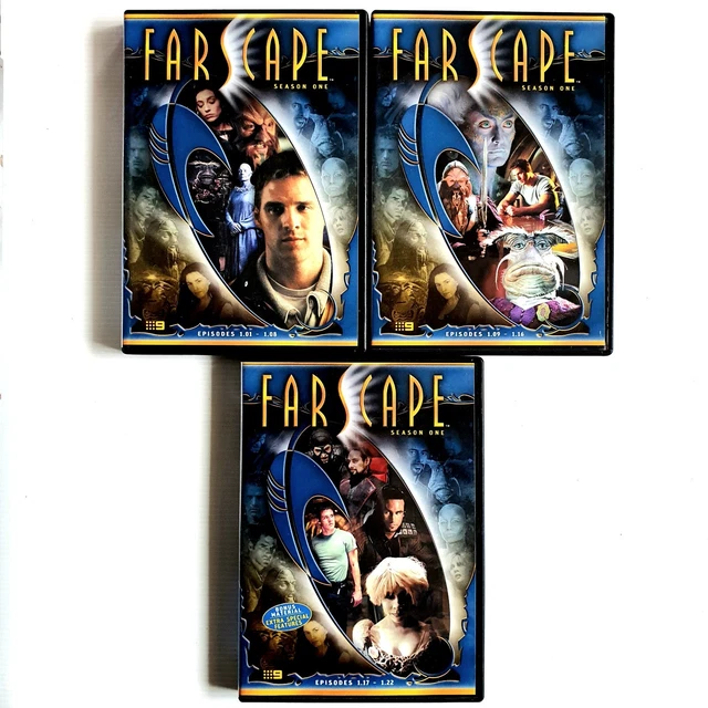 FARSCAPE SERIES 1-4 DVD Sci-Fi Adventure Gift Set (Missing A Disc ...