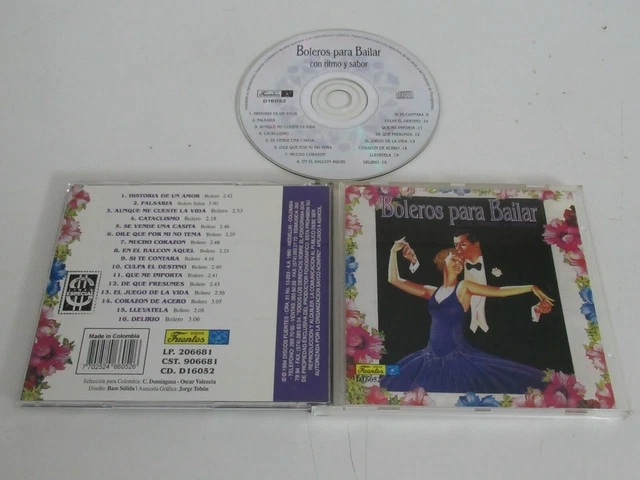 BOLÉRO PARA BAILAR - Con Ritmo Y Sabor / 7702524660526 CD Album EUR 13,47 - PicClick FR