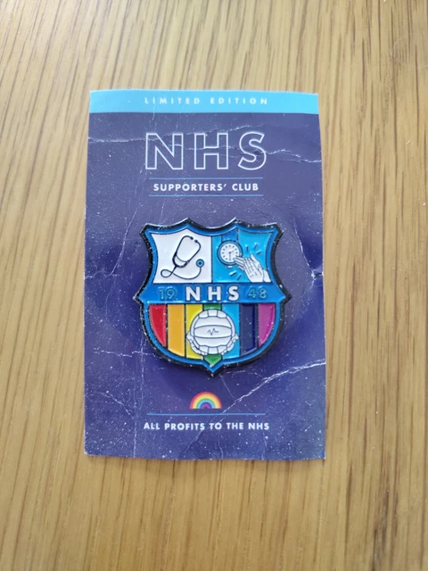 NHS SUPPORTERS' CLUB Badge Football Badge Limited Edition £1.16 ...