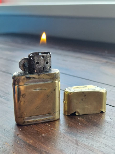 RARE VINTAGE COLLECTABLE ORLIK STORMPROOF No.67 Petrol Lighter in ...