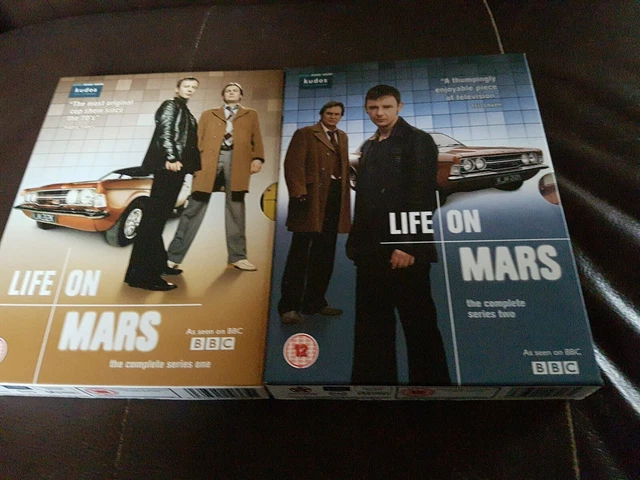 LIFE ON MARS : The Complete BBC Collection (8 Disc DVD Set) Series 1 ...