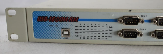 USC COOLGEAR USB-16COM-RM RS232 Serial Adapter USB-RS232 $238.92 - PicClick AU