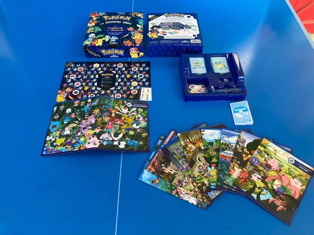POKÉMON LE GRAND Jeu du Cherche et Trouve Jeux de Société Livré Gratuit ...