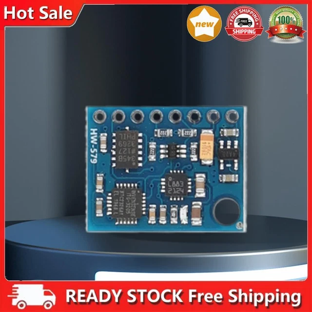 NINE-AXIS IMU SENSOR HMC5883L ITG3205 ADXL345 3V-5V IIC Transmission ...