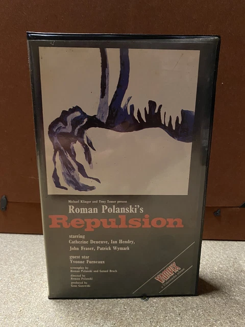 RARE PRE CERT VHS - PAL - Repulsion - Polanski - 1981 £0.99 - PicClick UK