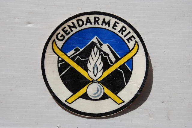 PATCH PLASTIFIE - Gendarmerie Peloton De Montagne EUR 3,00 - PicClick FR