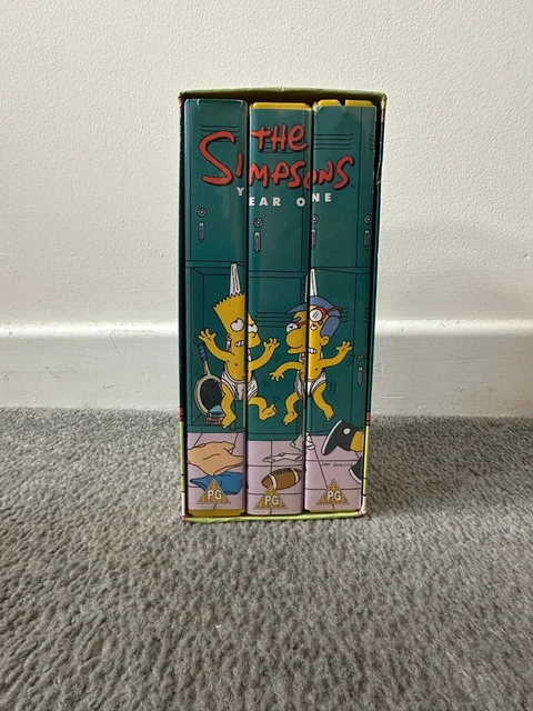 THE SIMPSONS YEAR 1 (Animated) (Box Set) (VHS, 1999) £25.00 - PicClick UK