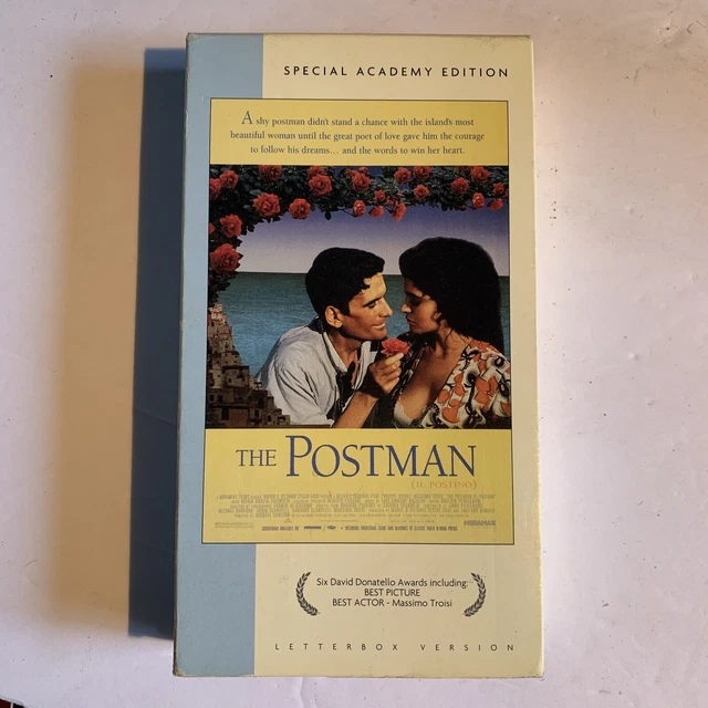 IL POSTINO THE Postman VHS Philippe Noiret Michael Radford raro ...