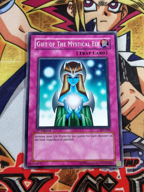 GIFT OF THE Mystical Elf psv-009 1ère édition (NM+) Common Yu-Gi-Oh ! EUR 7,01 - PicClick FR