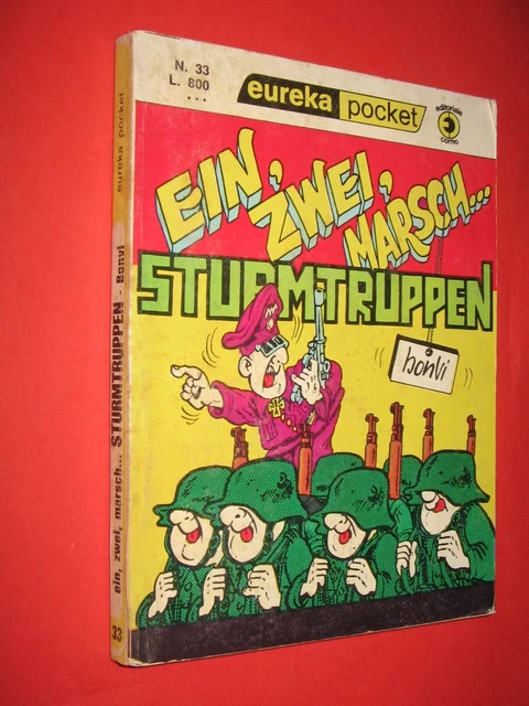 EUREKA POCKET n° 33 STURMTRUPPEN EIN,ZWEI,MARSCH Bonvi (CORNO 1972 ...