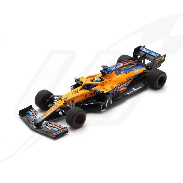 [FR] SPARK MODEL MC LAREN MCL35M DANIEL RICCIARDO 2021 N.3 ABU DHABI GP ...