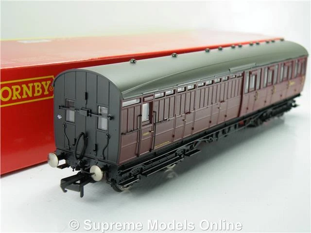 HORNBY R4650 BR Gresley Suburban 3Rd Class Brake Coach Model Carriage ...
