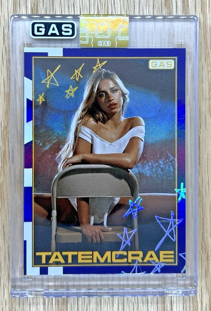 TATE MCRAE 2025 GAS Trading Cards Complex Purple Foil #'d 20/30 £386.99 ...