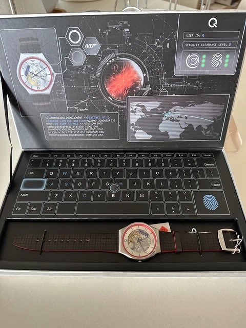SWATCH JAMES BOND 2Q - Limited Edition - Nuovo - SS07Z102 EUR 279,00 ...