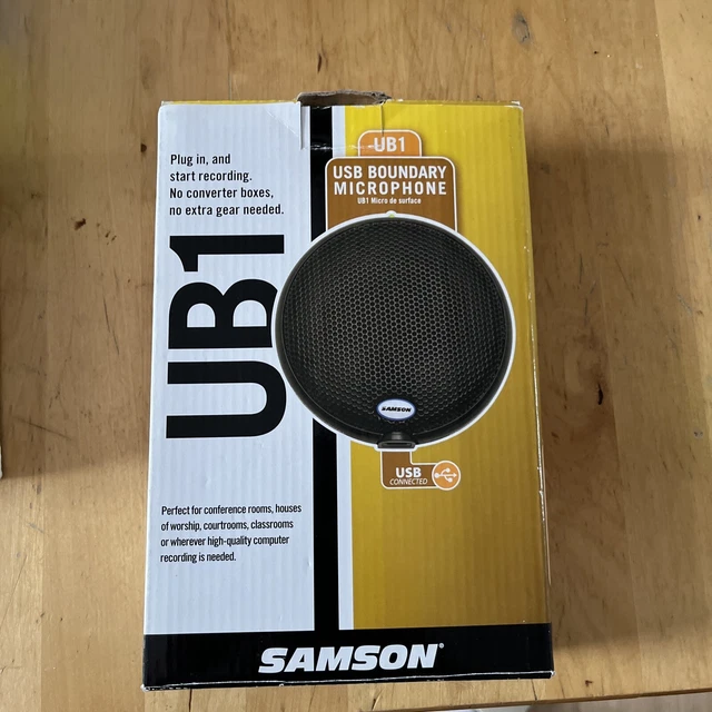 SAMSON SAUB1 MICROPHONE à condensateur USB Omnidirectionnel EUR 25,00 ...