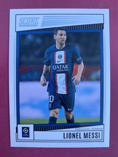 CARTE LIONEL MESSI Panini Score Ligue 1 2022-23 Paris PSG Soccer Card Argentina EUR 4,00 ...