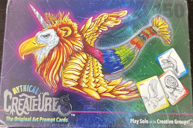 CREATURES ART-GENERATING PROMPT Cards drawing deck mythical creatures ...