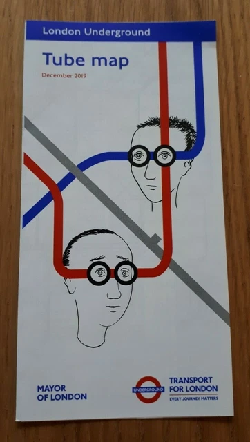 LONDON UNDERGROUND TUBE map - December 2019 edition EUR 1,44 - PicClick FR