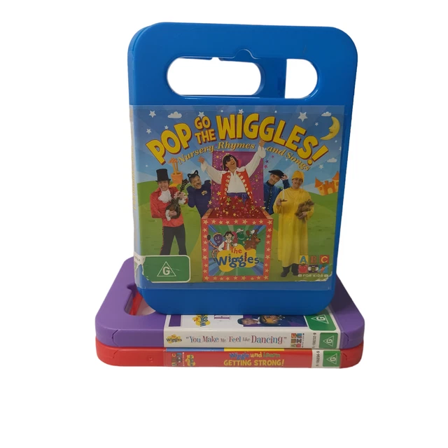 THE WIGGLES (3) DVD Bundle Lot ABC Kids Music Dance Performing Arts ...