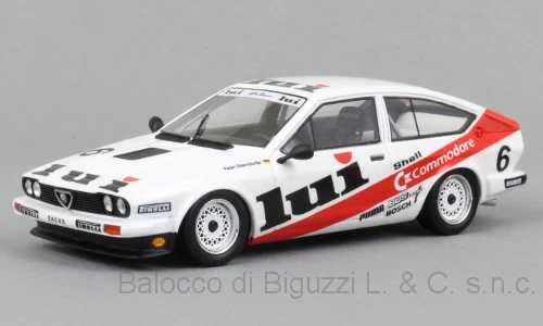MODELLAUTO AUTO NEO Maßstab 1:43 diecast alfa romeo Gtv 6 Dpm modellbau ...