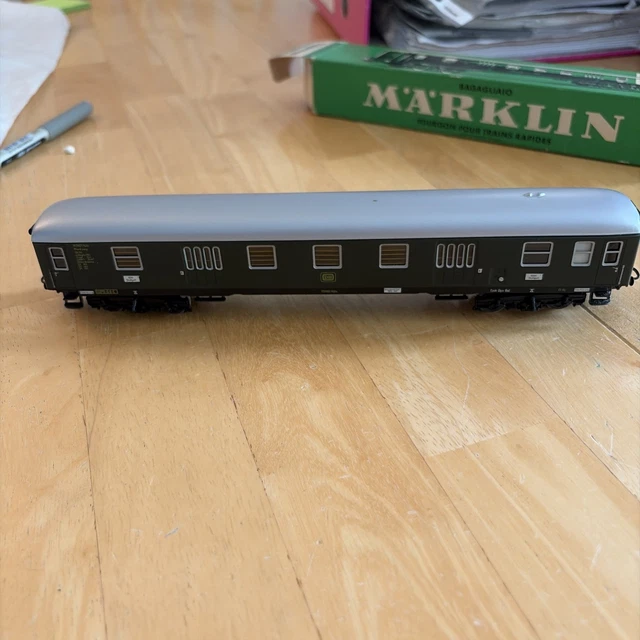 MARKLIN HO` #4026 `EXPRESS TRAIN BAGGAGE CAR of DEUTSCHE BUNDESBAHN (D ...