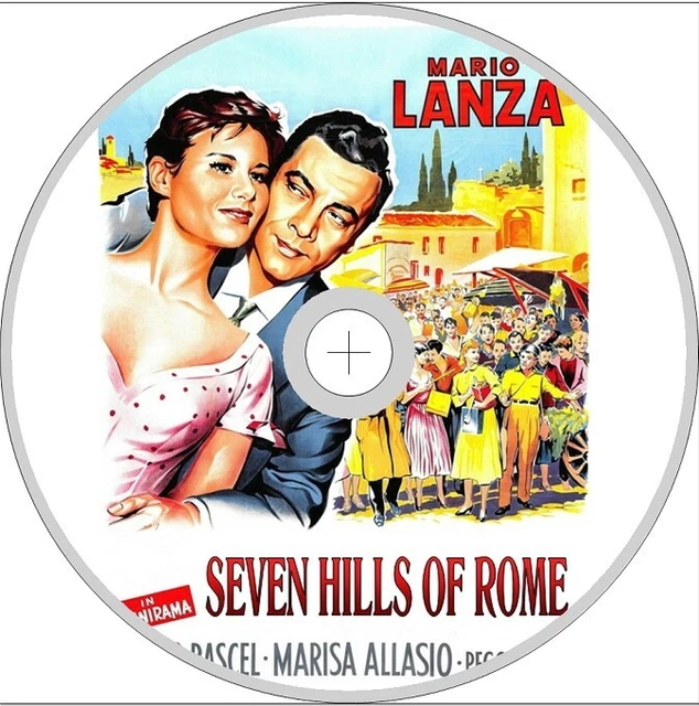 SEVEN HILLS OF Rome (1957) Starring Mario Lanza, Marisa Allasio, Renato ...