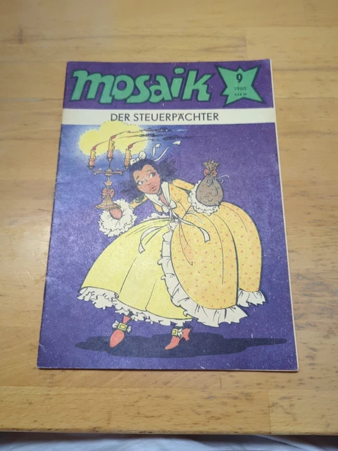 MOSAIK HEFT NR.9 Der Steuerpächter DDR aus 1980 Abrafaxe EUR 1,00 ...