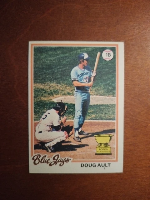 1978 TOPPS #267 Doug Ault Toronto Blue Jays carte de baseball - VG/EX ...