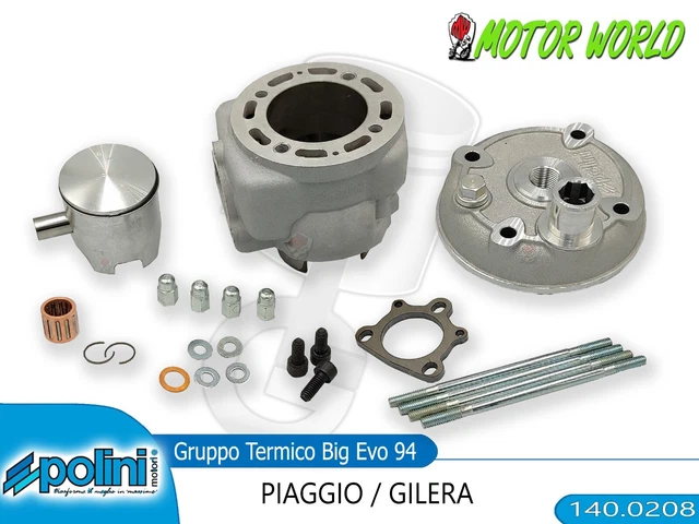 140.0208 CILINDRE POLINI BIG EVO 94cc D 52 GILERA DNA 50 2t EUR 541,07 ...