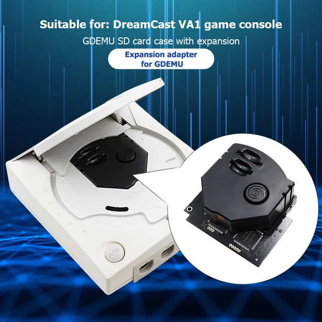 GDEMU REMOTE SECURE Digital Card 3D Printed Mount Kit for DreamCast VA1 Console EUR 10,63 ...